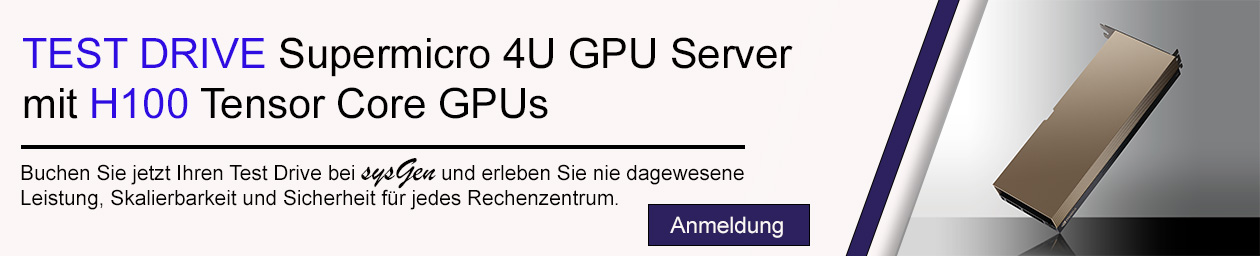 Supermico H100 Server Systeme | sysGen GmbH